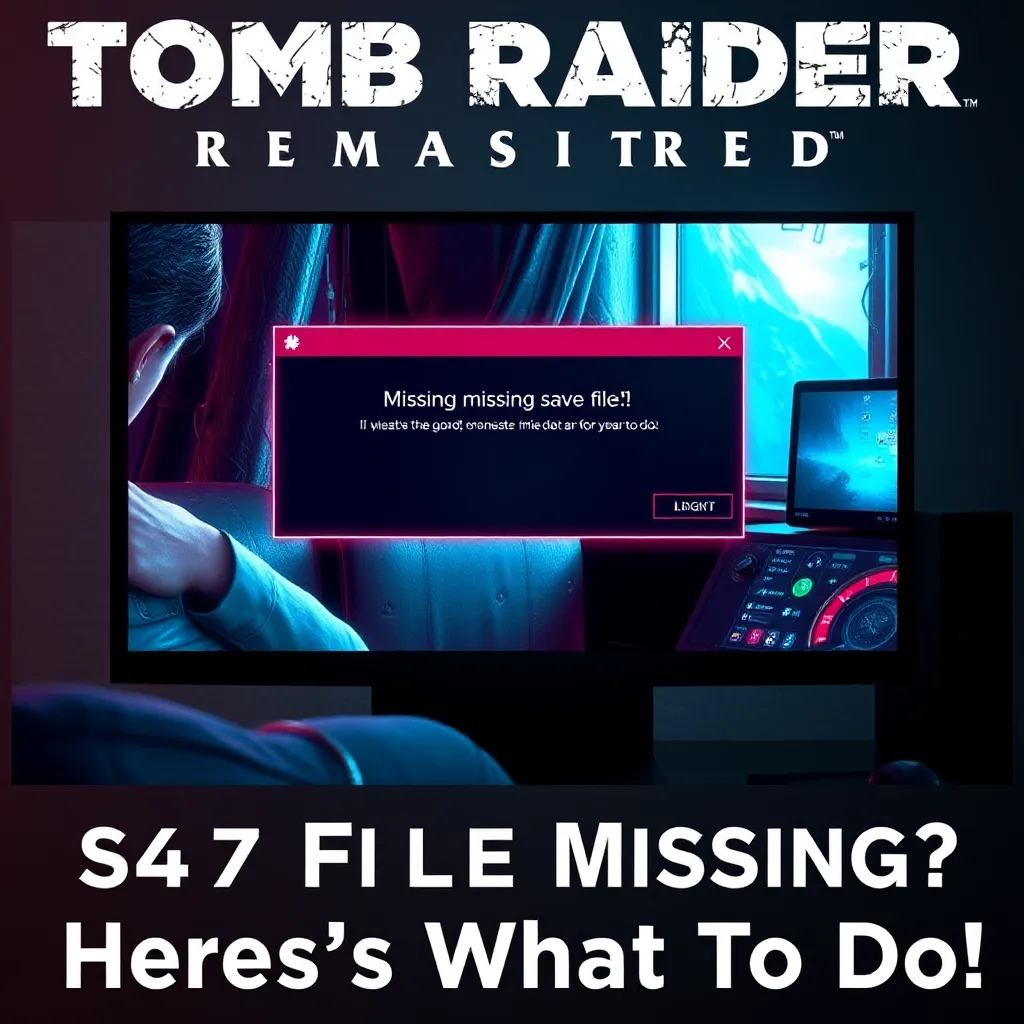 Tomb Raider Remastered Save File Missing? Here's What to Do : LevelUpTalk
