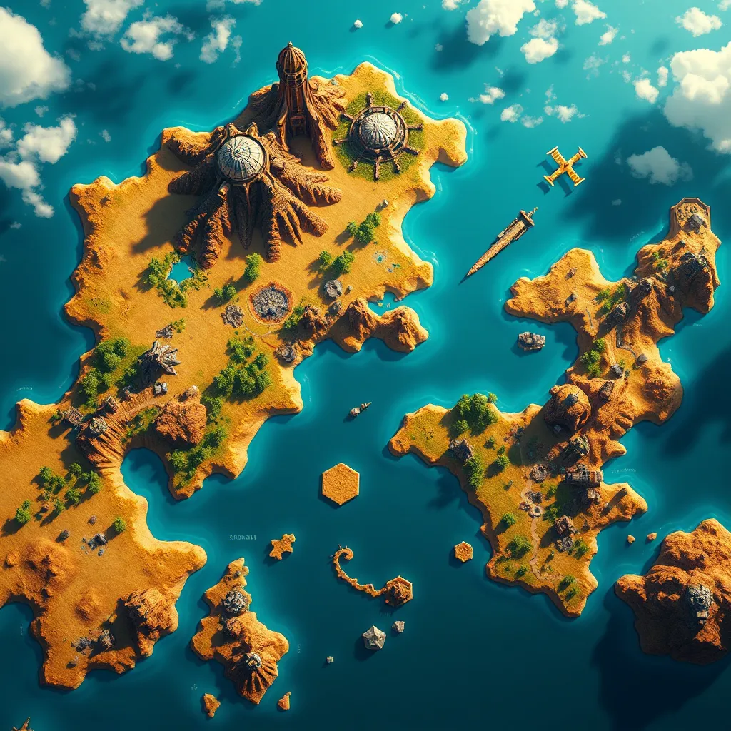 Explore the New World Map for Tombwater Game : LevelUpTalk