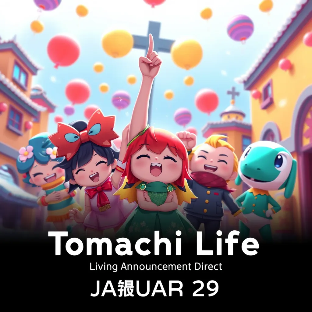 Tomodachi Life: Living the Dream Direct Set for January 29 : LevelUpTalk
