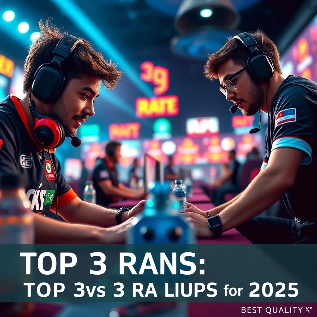 RLCS Country Rankings: Top 3v3 Lineups for 2025 : LevelUpTalk