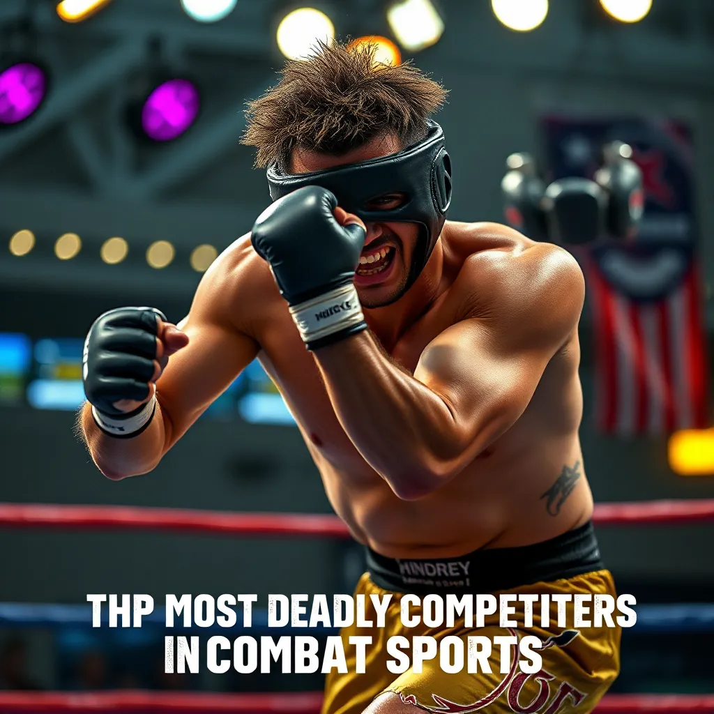Exploring the Most Deadly Competitors in Combat Sports : LevelUpTalk