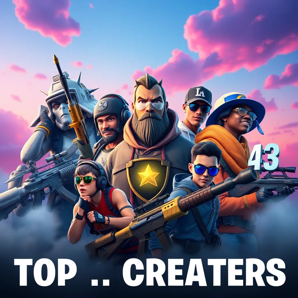 Top Fortnite Creators: My Personal Mount Rushmore : LevelUpTalk
