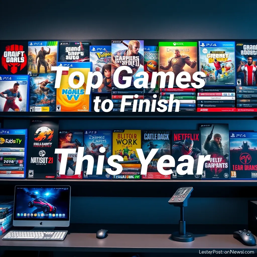 Top Games to Finish from Your Library This Year : LevelUpTalk
