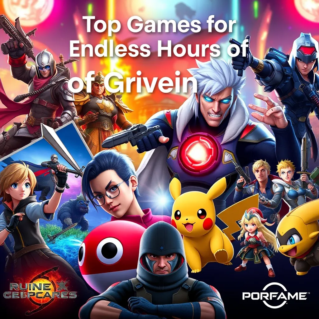 Top Games for Endless Hours of Grinding and Adventure : LevelUpTalk