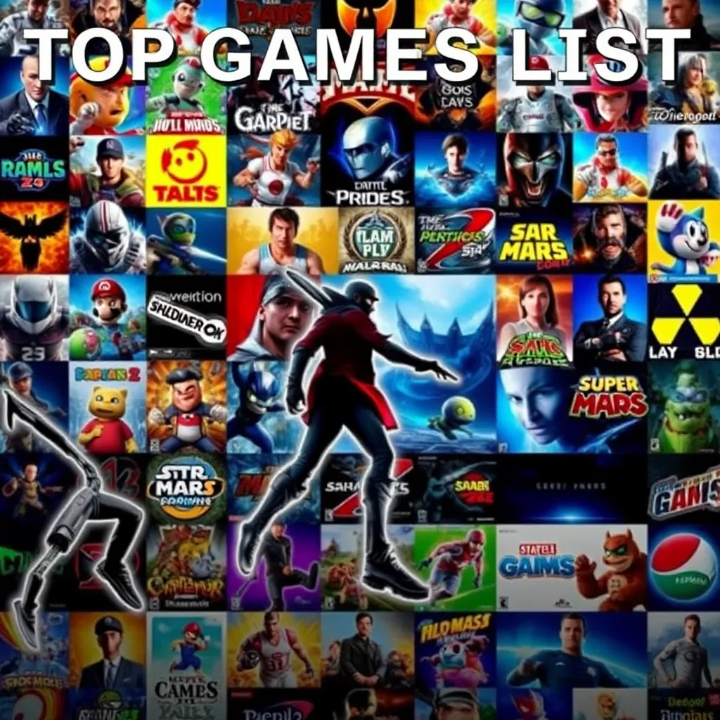 Discovering the Top 100 Games from 900 Lists : LevelUpTalk