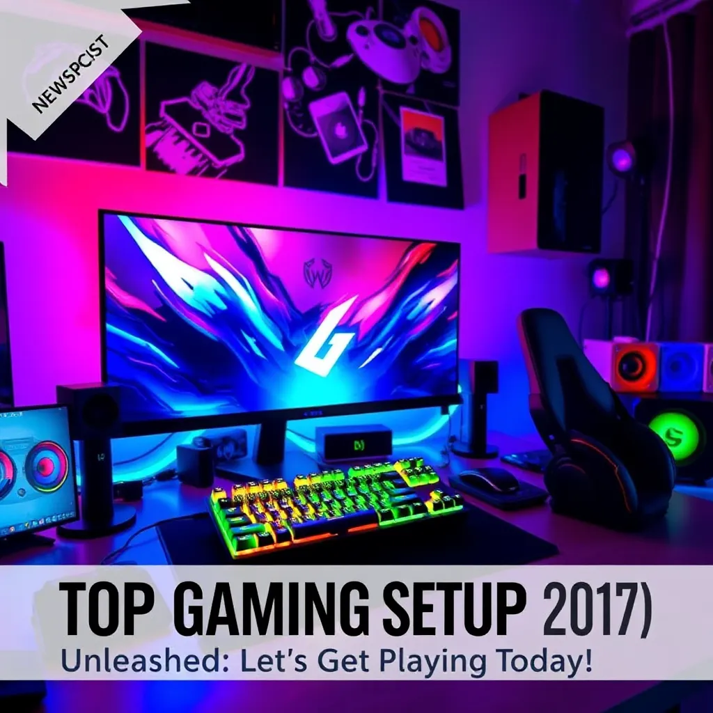 Top Gaming Setup Unleashed: Let's Get Playing Today! : LevelUpTalk
