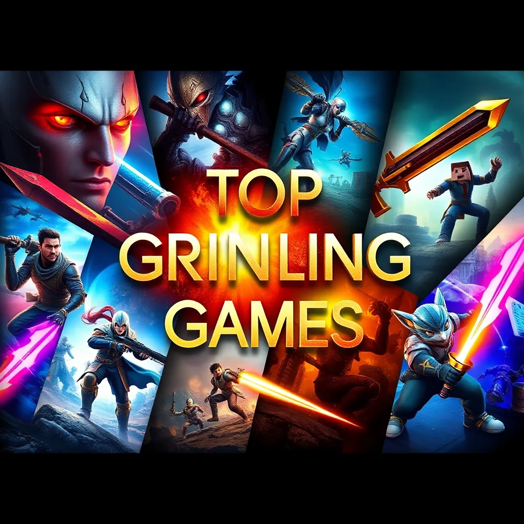 Top Games to Grind for Thousands of Hours in 2025 : LevelUpTalk