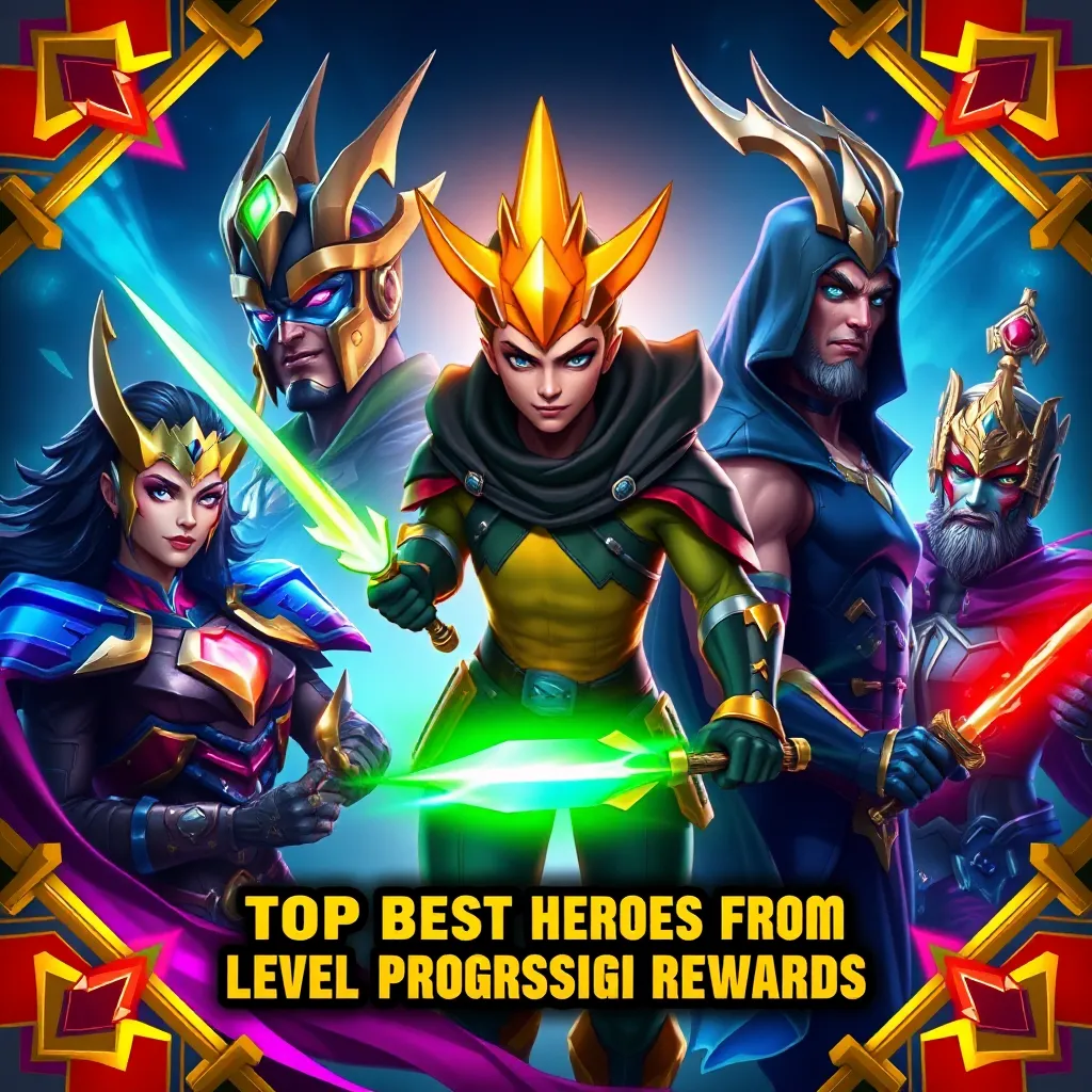 Get the Best Heroes from Level Progression Rewards : LevelUpTalk