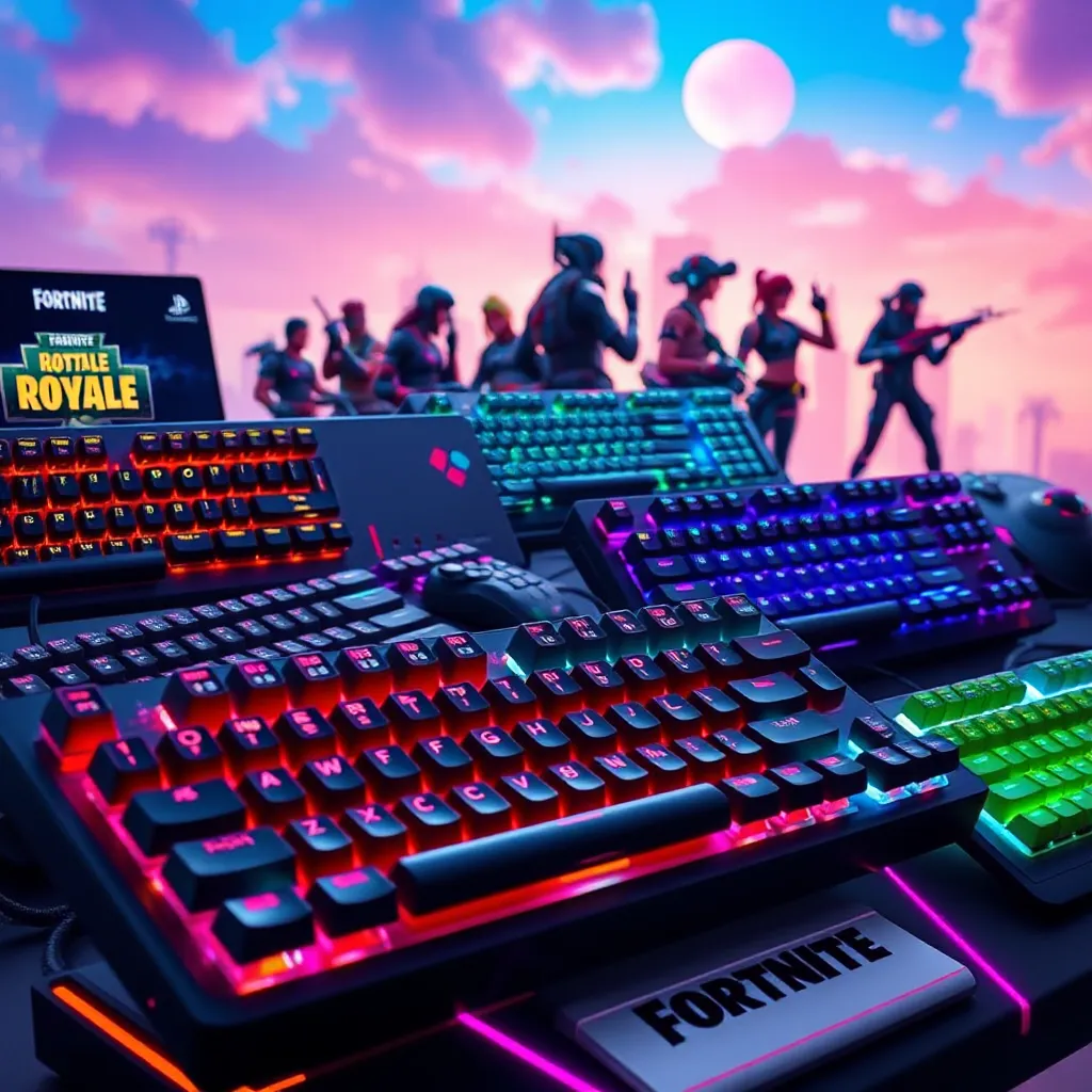 Top Keyboards to Dominate Fortnite in 2025 : LevelUpTalk