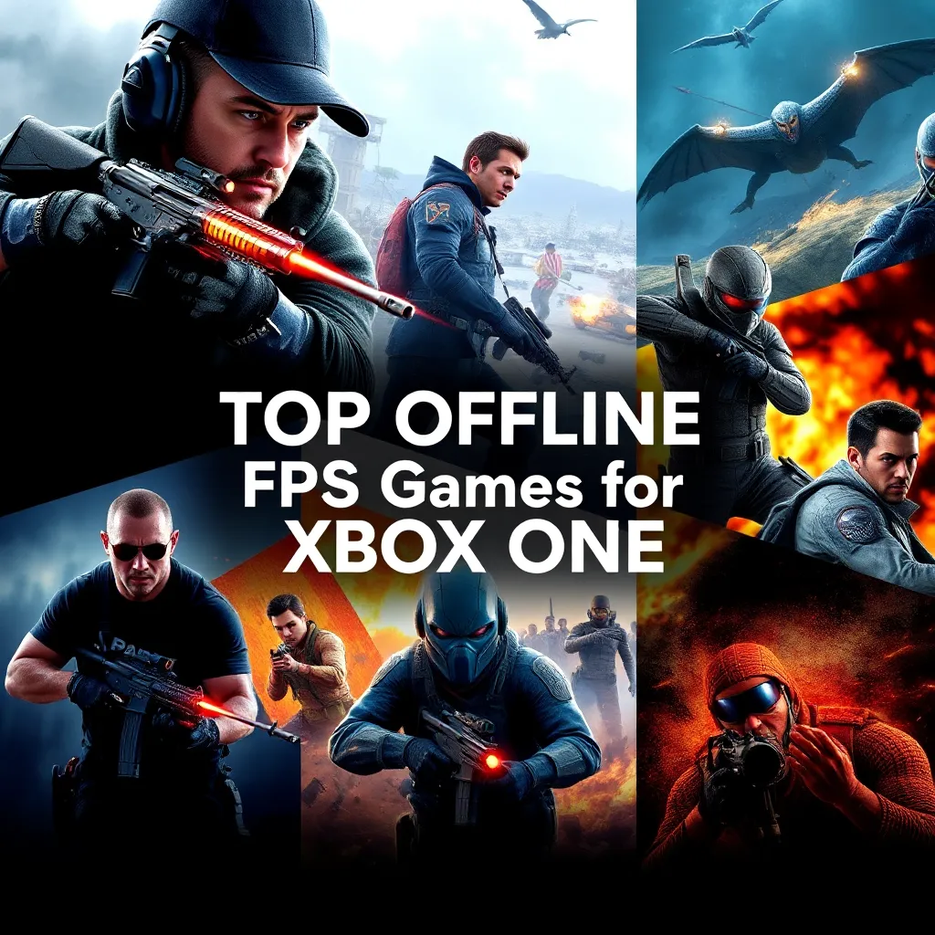Top Offline FPS Games for Xbox One in 2026 : LevelUpTalk
