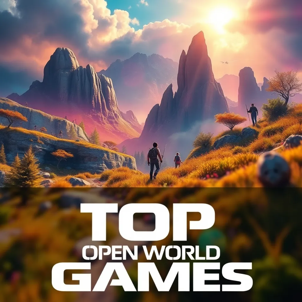 Best Open World Games for 2025: Which to Choose? : LevelUpTalk