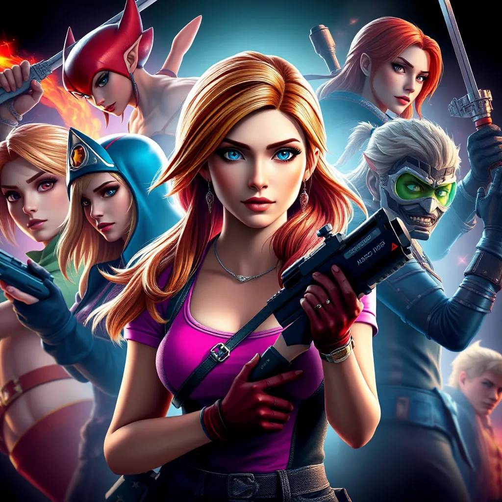 Top Ranked Female Game Characters: Who Comes First? : LevelUpTalk