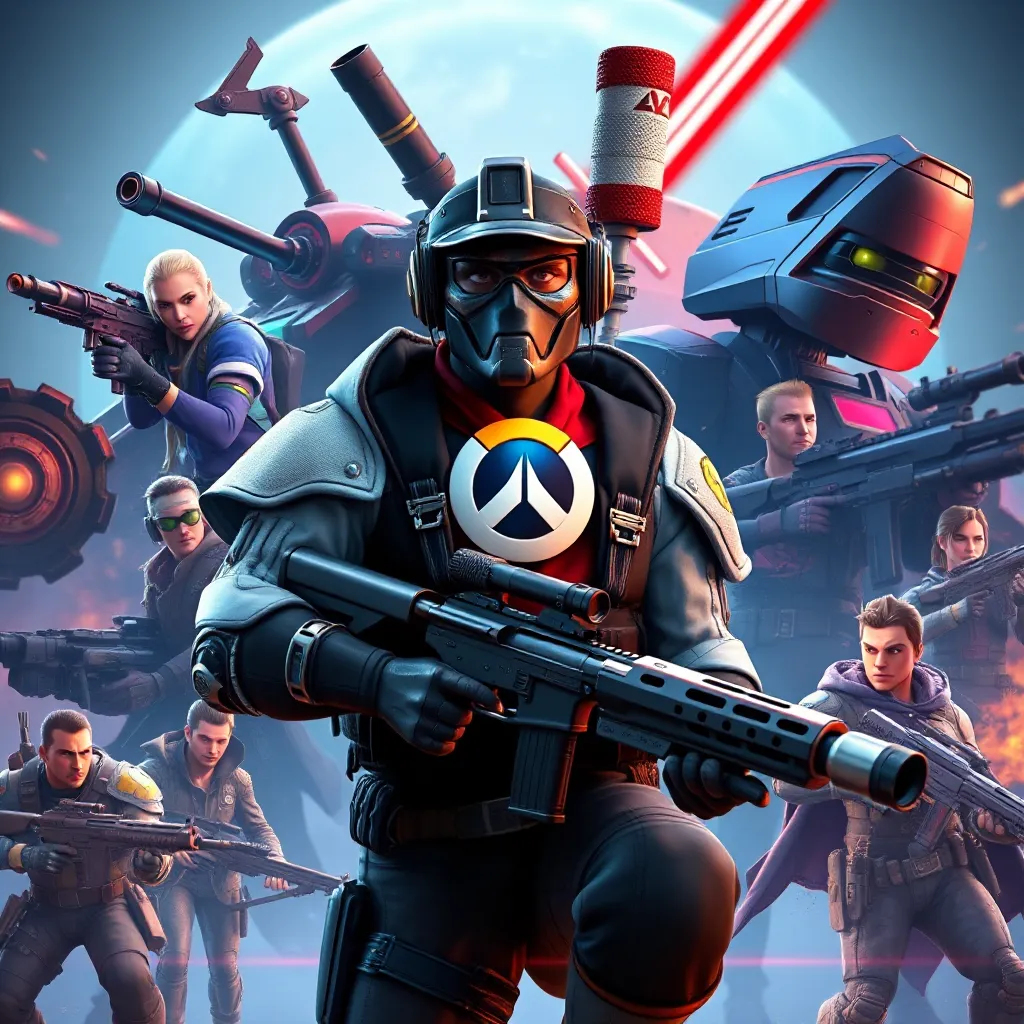 Top Shooter Games Featuring Mechanics and Engineers : LevelUpTalk