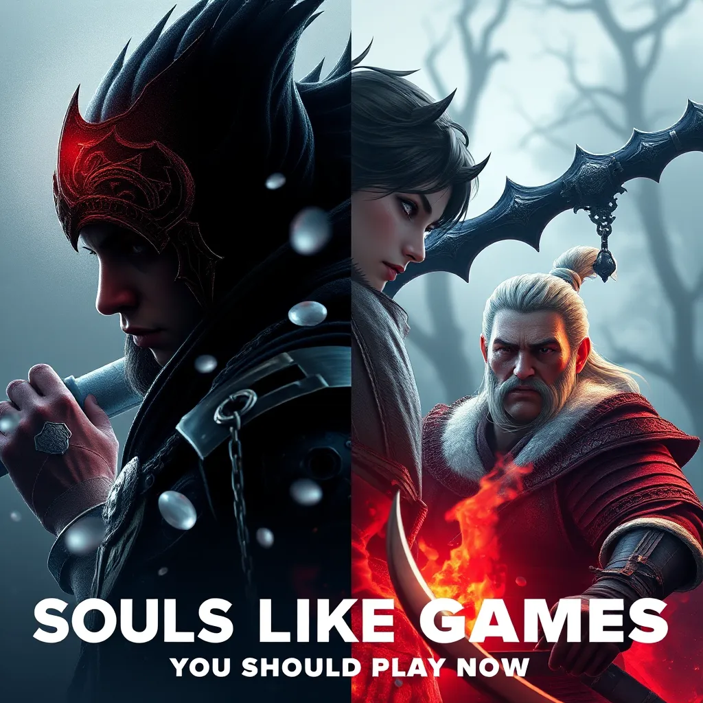 Top Souls Like Games You Should Play Right Now : LevelUpTalk