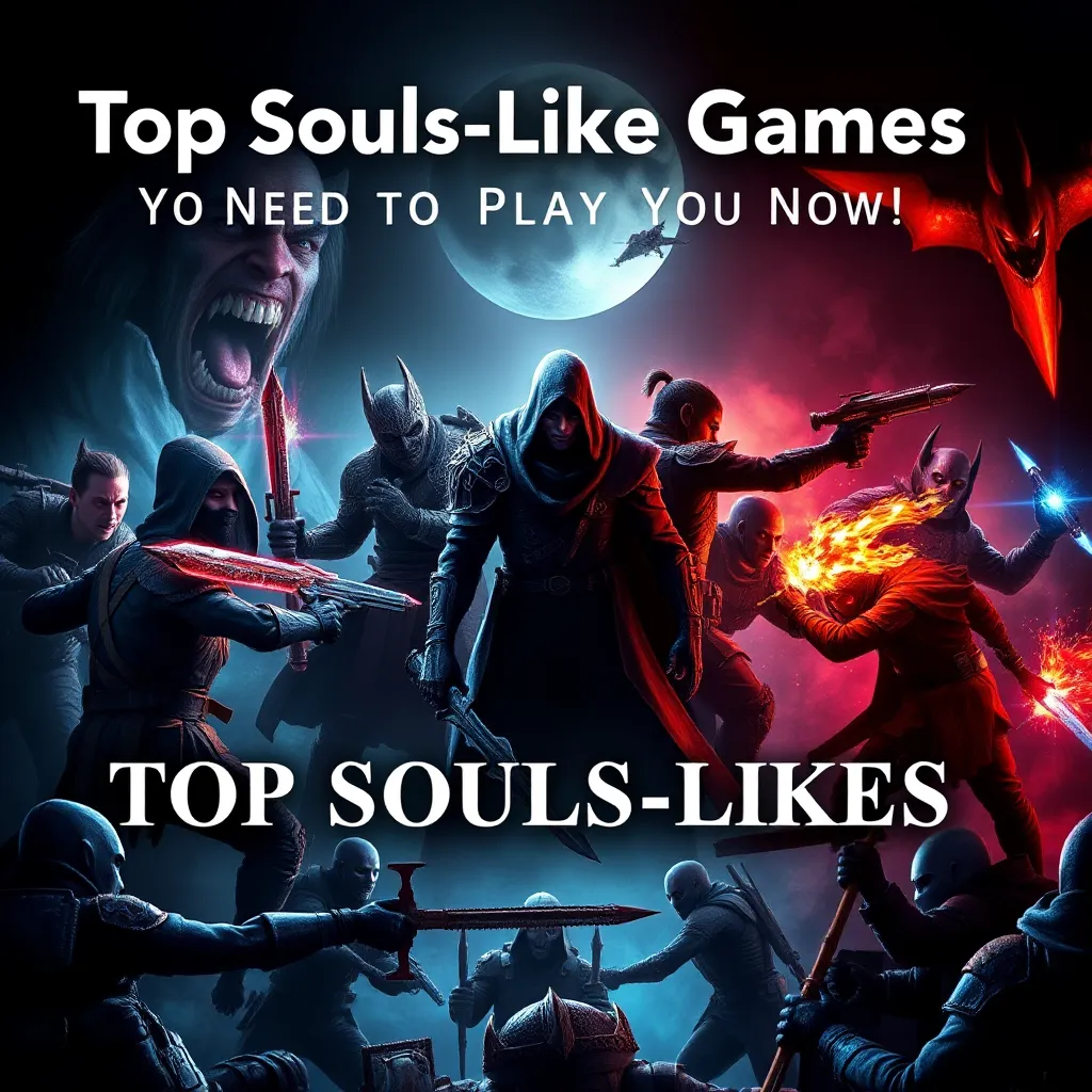 Top Ranked Souls-Likes You Need to Play Right Now : LevelUpTalk