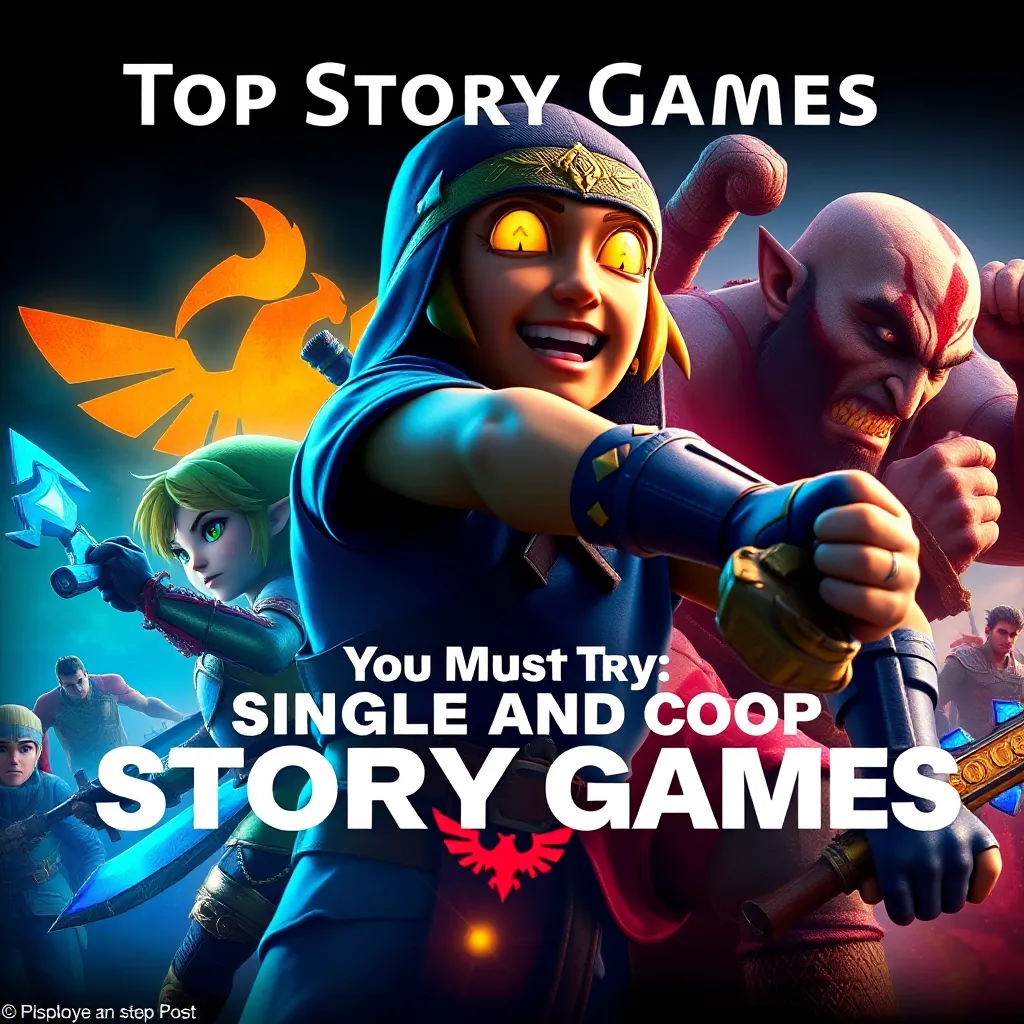 Top Single Player and Co-Op Story Games You Must Try : LevelUpTalk
