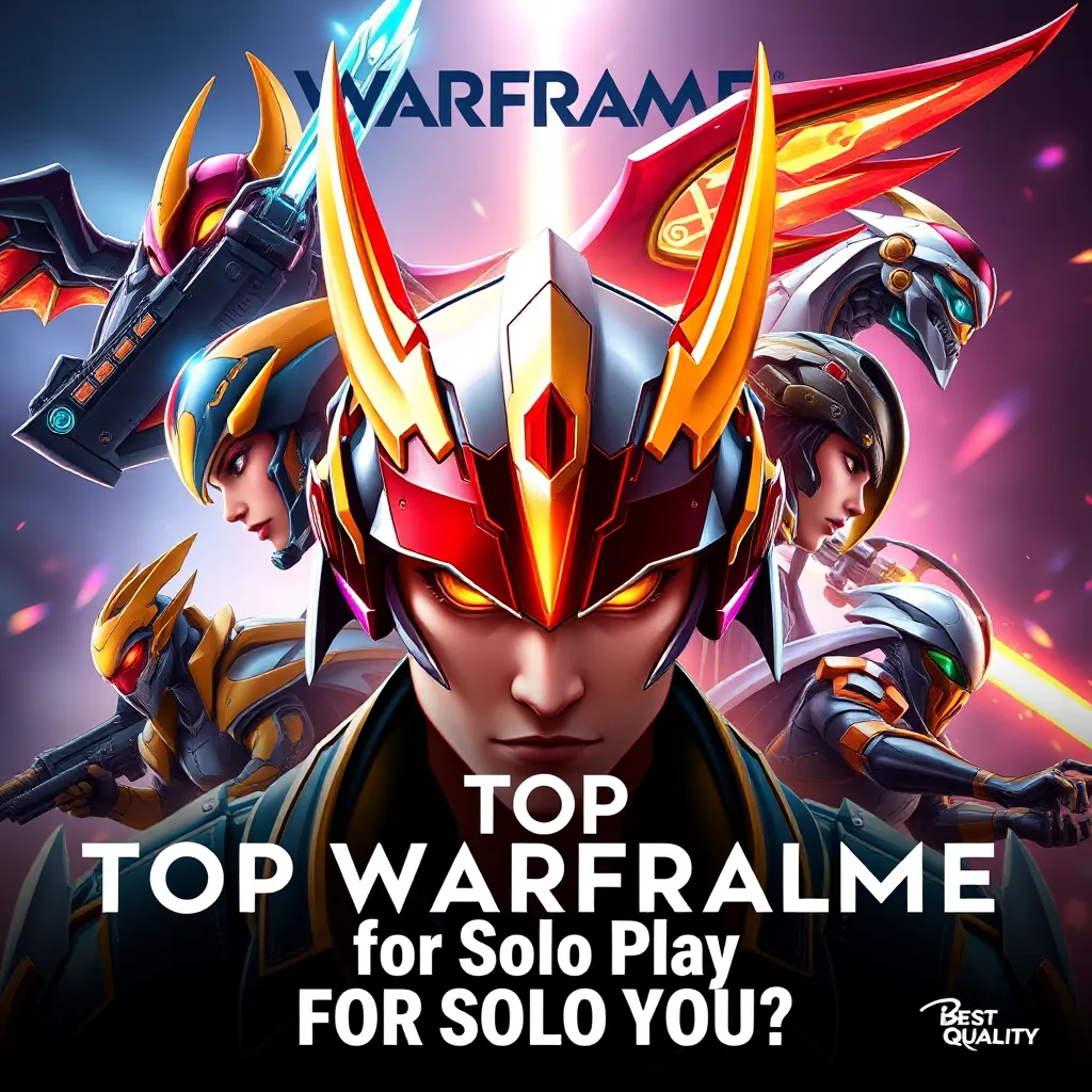 Top Warframes for Solo Play: Who Do You Pick? : LevelUpTalk