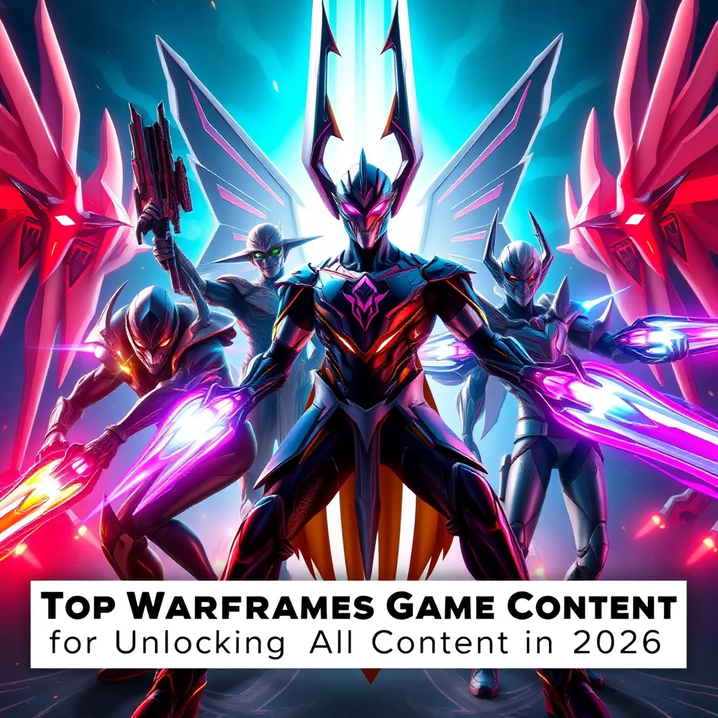 Top Warframes for Unlocking All Content in 2026 : LevelUpTalk