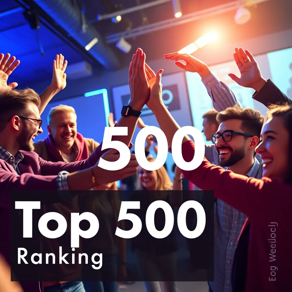 Pleased with Ranking Results: Top 500 Achievement : LevelUpTalk