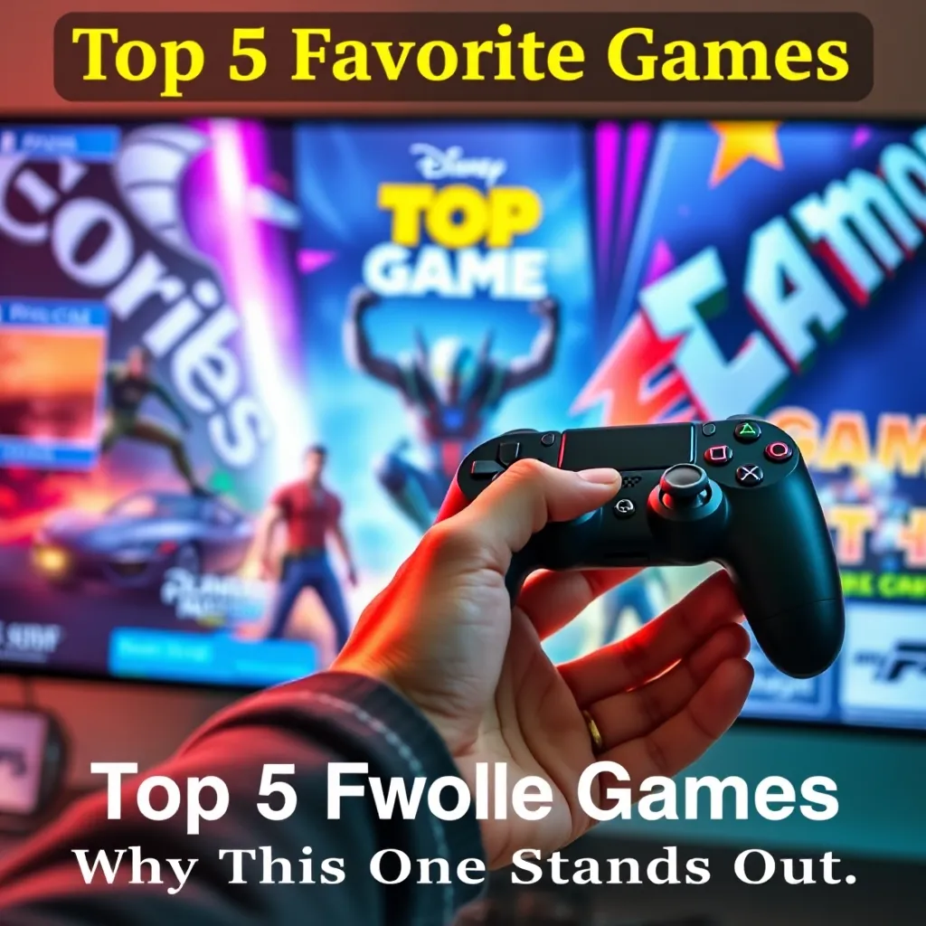 Top 5 Favorite Games: Why This One Stands Out : LevelUpTalk