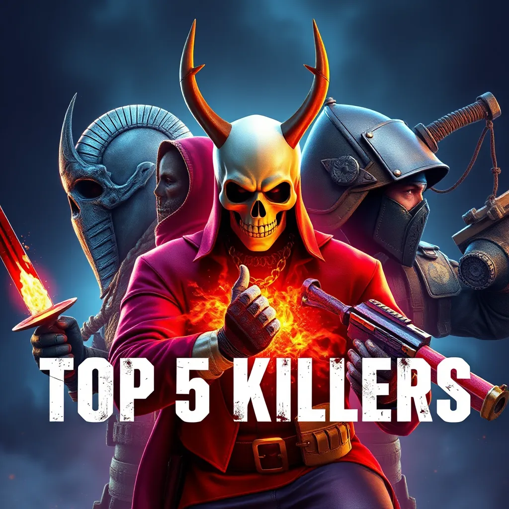 What My Favorite 5 Killers Reveal About My Gameplay : LevelUpTalk