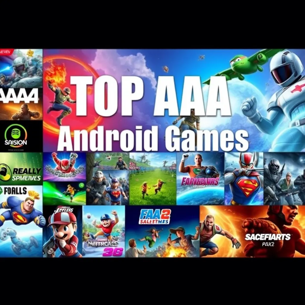 Top AAA Android Games You Must Try Today : LevelUpTalk