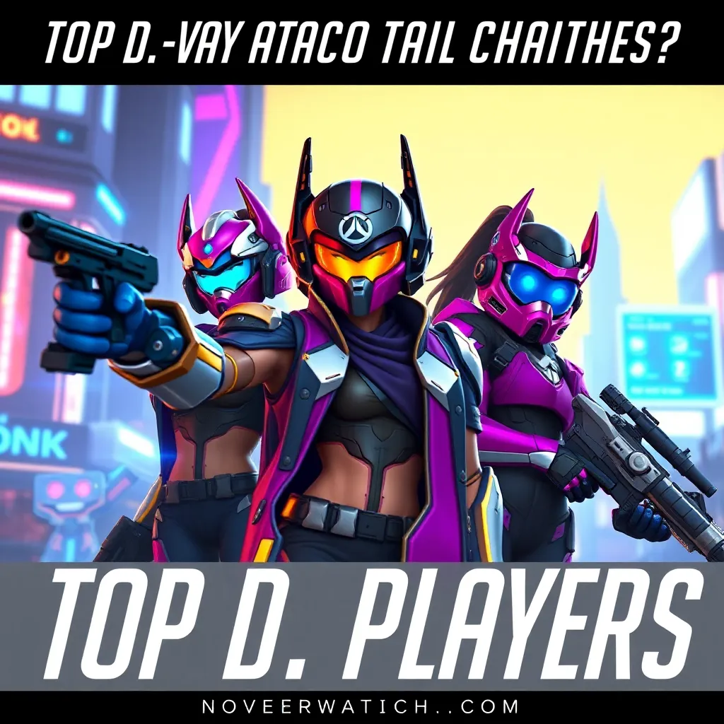 Top D.Va Players to Watch for Overwatch 2 in 2025 : LevelUpTalk