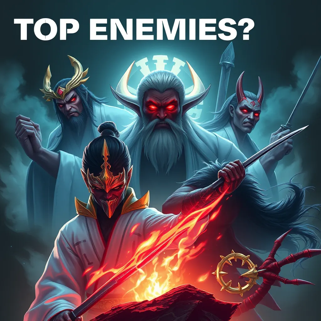 Top Enemies in Legends History: Who's the Toughest? 💯 : LevelUpTalk