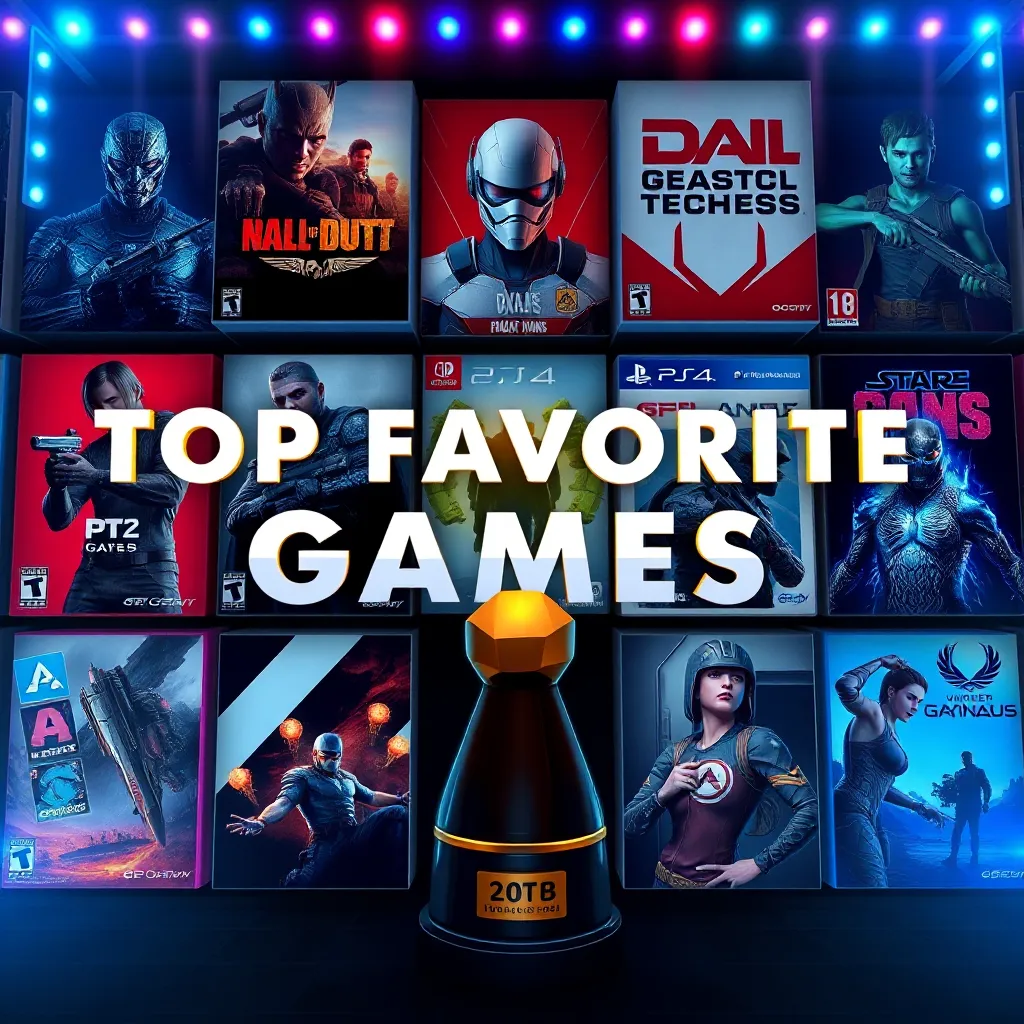 Top 10 Favorite Games and Platinum Achievements Revealed : LevelUpTalk