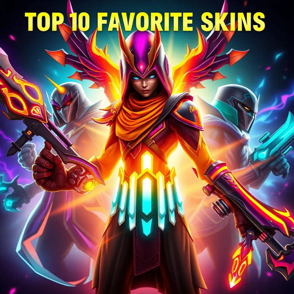 Top 10 Favorite Skins: Dive Into the Best Picks : LevelUpTalk