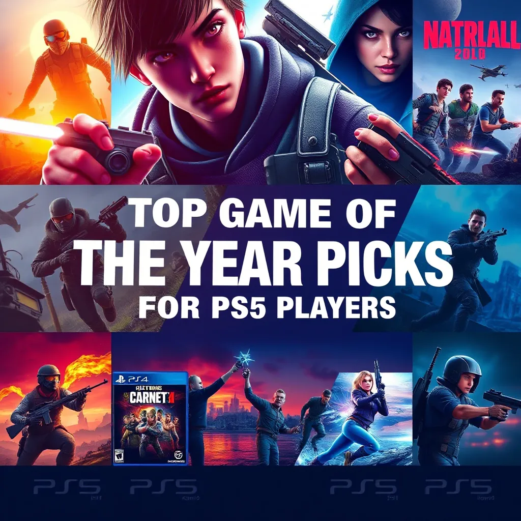 Top Game of the Year Picks for PS5 Players : LevelUpTalk