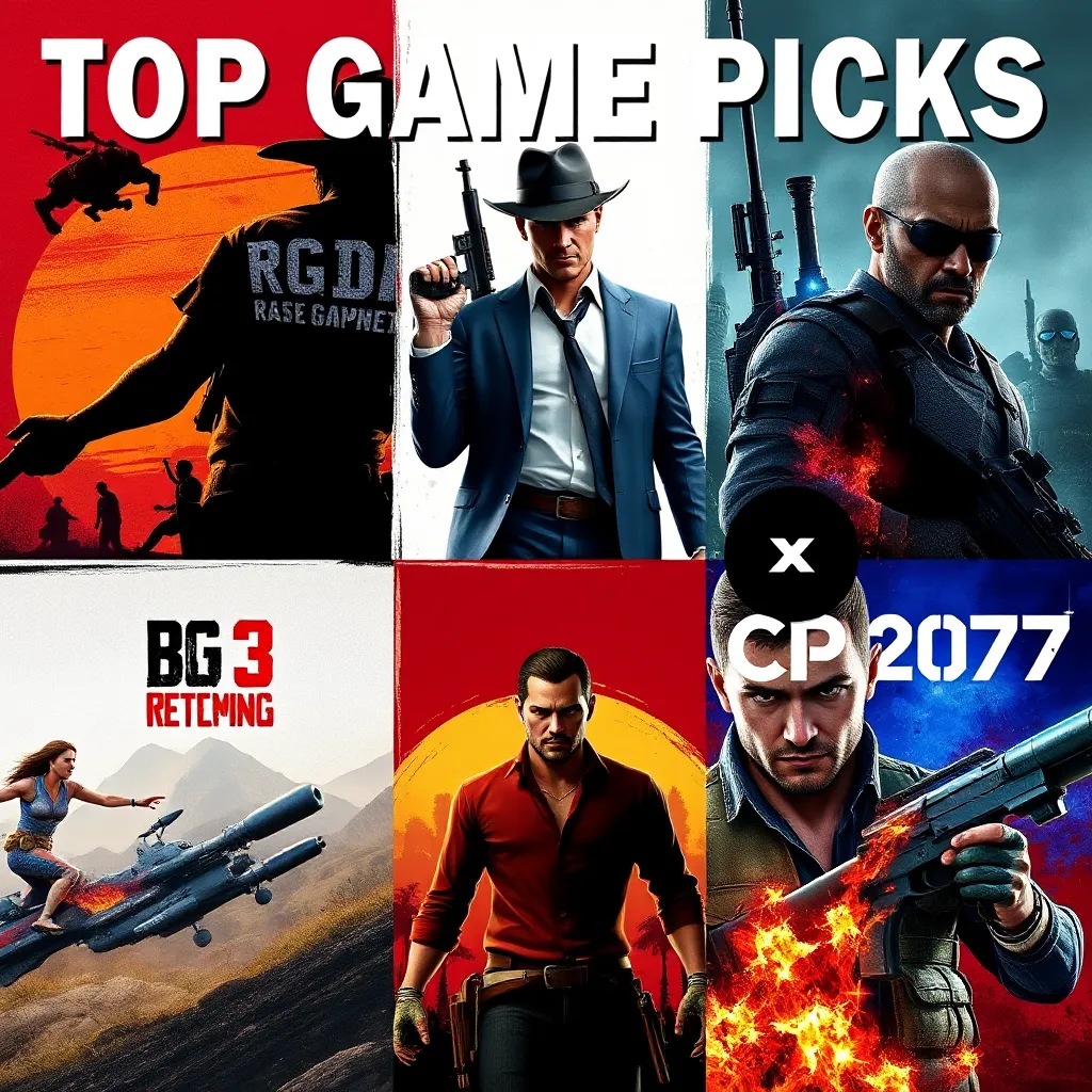 Top Recent Game Picks: Your Next Must-Play Titles : LevelUpTalk