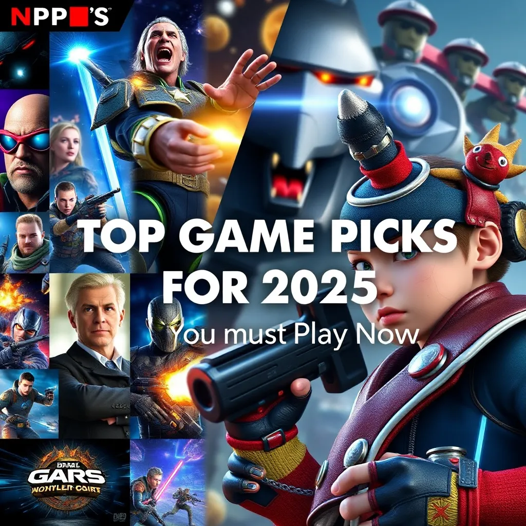 NPR's Top Game Picks for 2025 You Must Play Now : LevelUpTalk