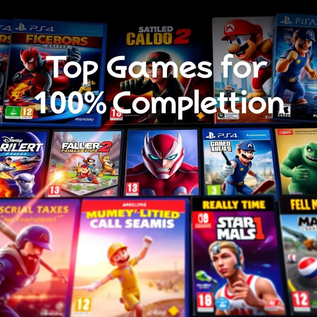 Top Games to Achieve 100% Completion: Community Picks : LevelUpTalk