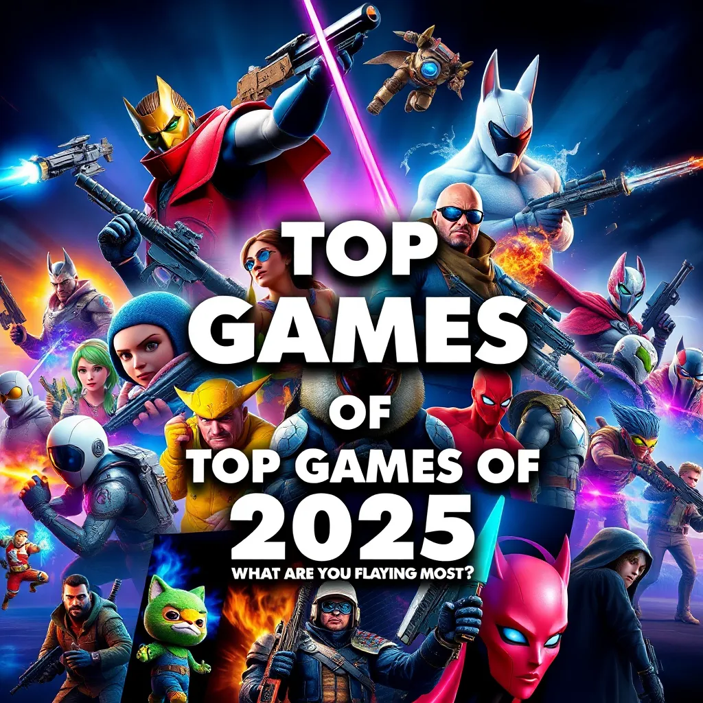 Top Games of 2025: What Are You Playing Most? : LevelUpTalk