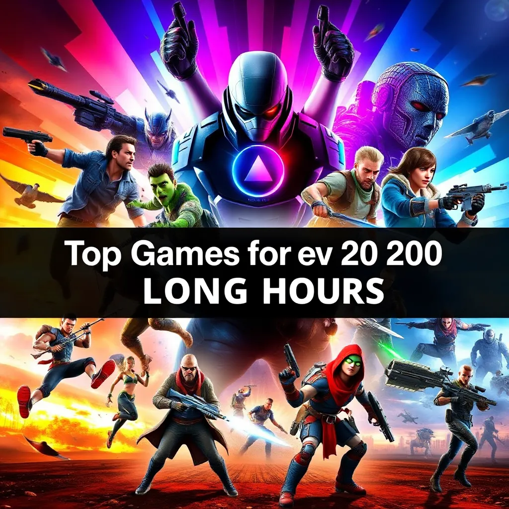 Best Games for Over 200 Hours of Gameplay: Which to Choose? : LevelUpTalk