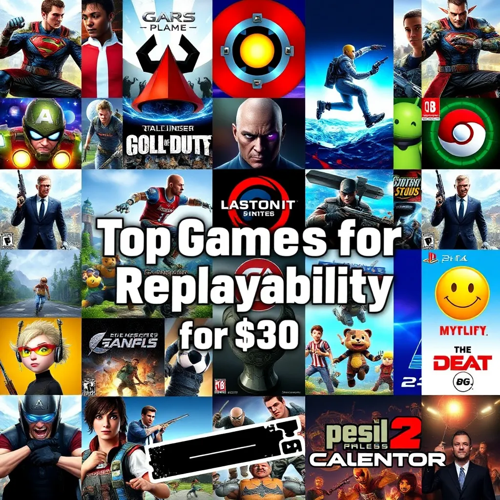 Top Games Offering 100 Hours of Replayability for $30 : LevelUpTalk