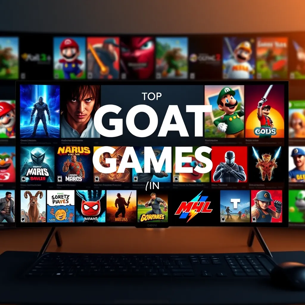 Explore My GOAT Games on the GOG Launcher : LevelUpTalk