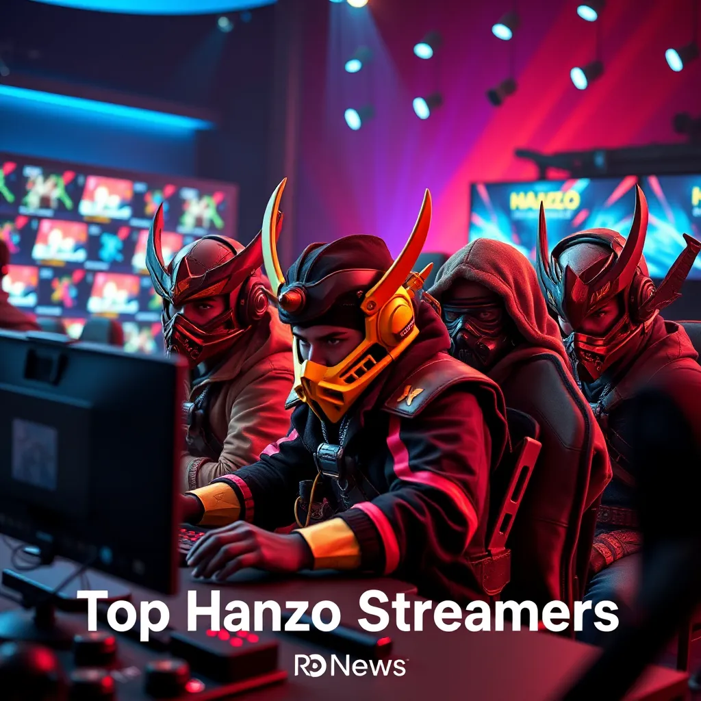 Top Hanzo Streamers Ranked: Who's the Best? : LevelUpTalk