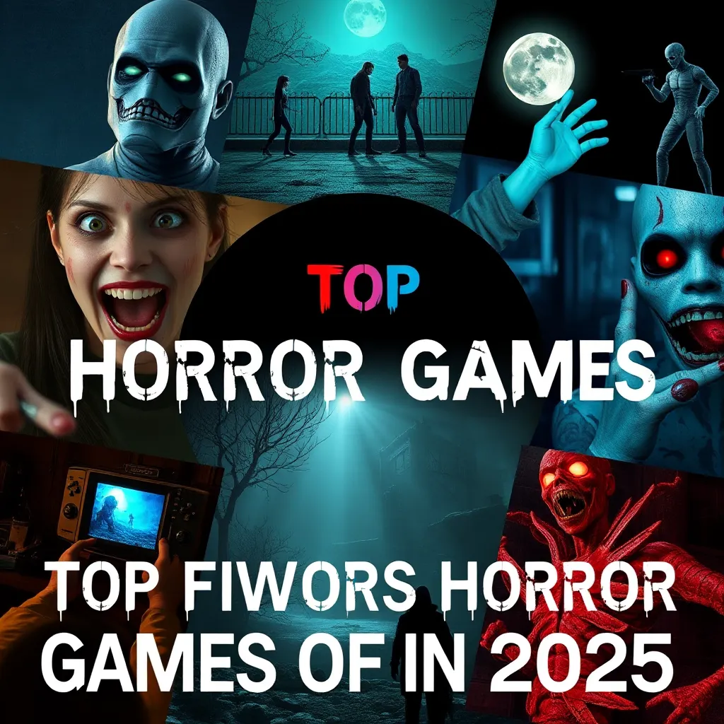 Top Picks for Favorite Horror Games in 2025 : LevelUpTalk