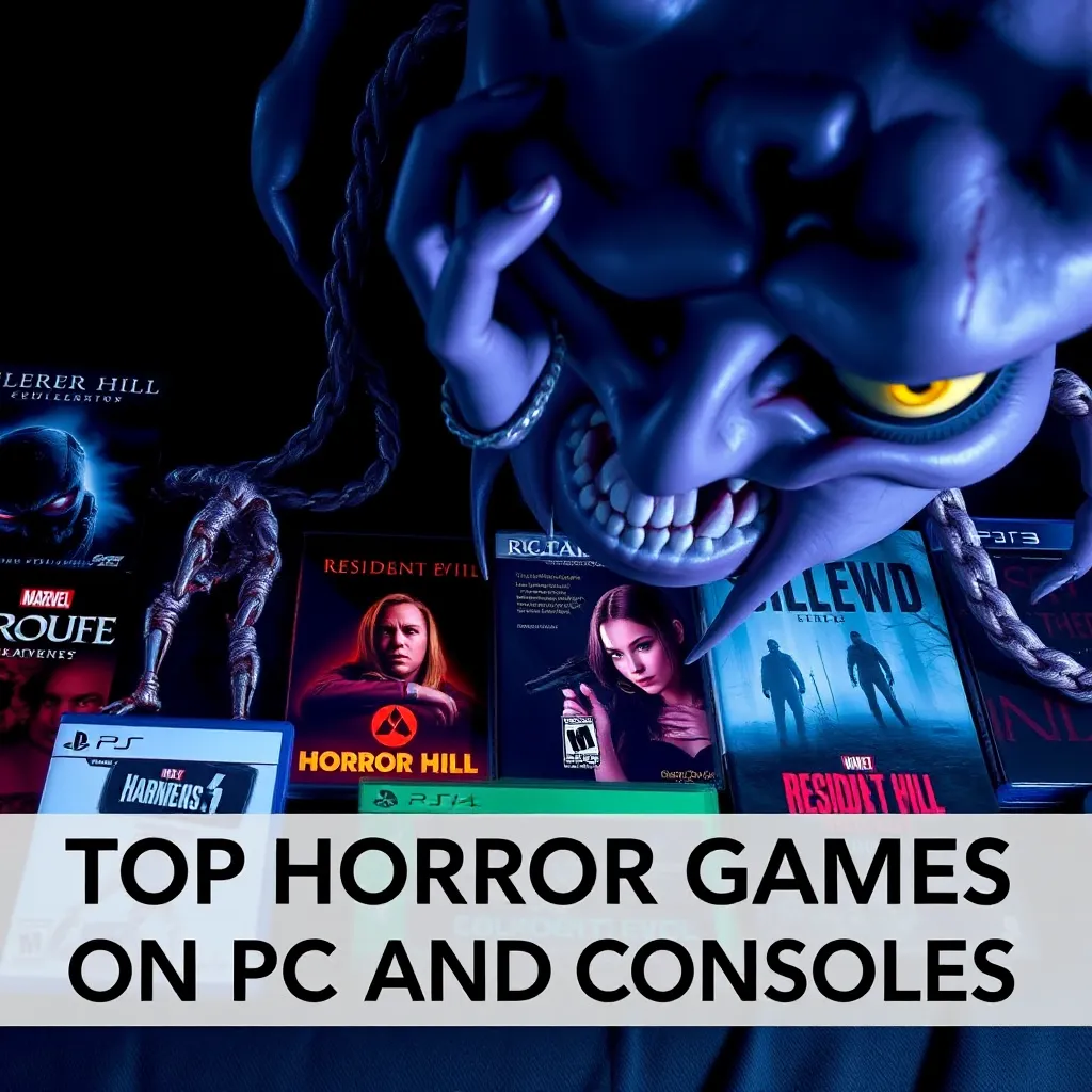 Top Horror Games Played on PC and Consoles in 2025 : LevelUpTalk
