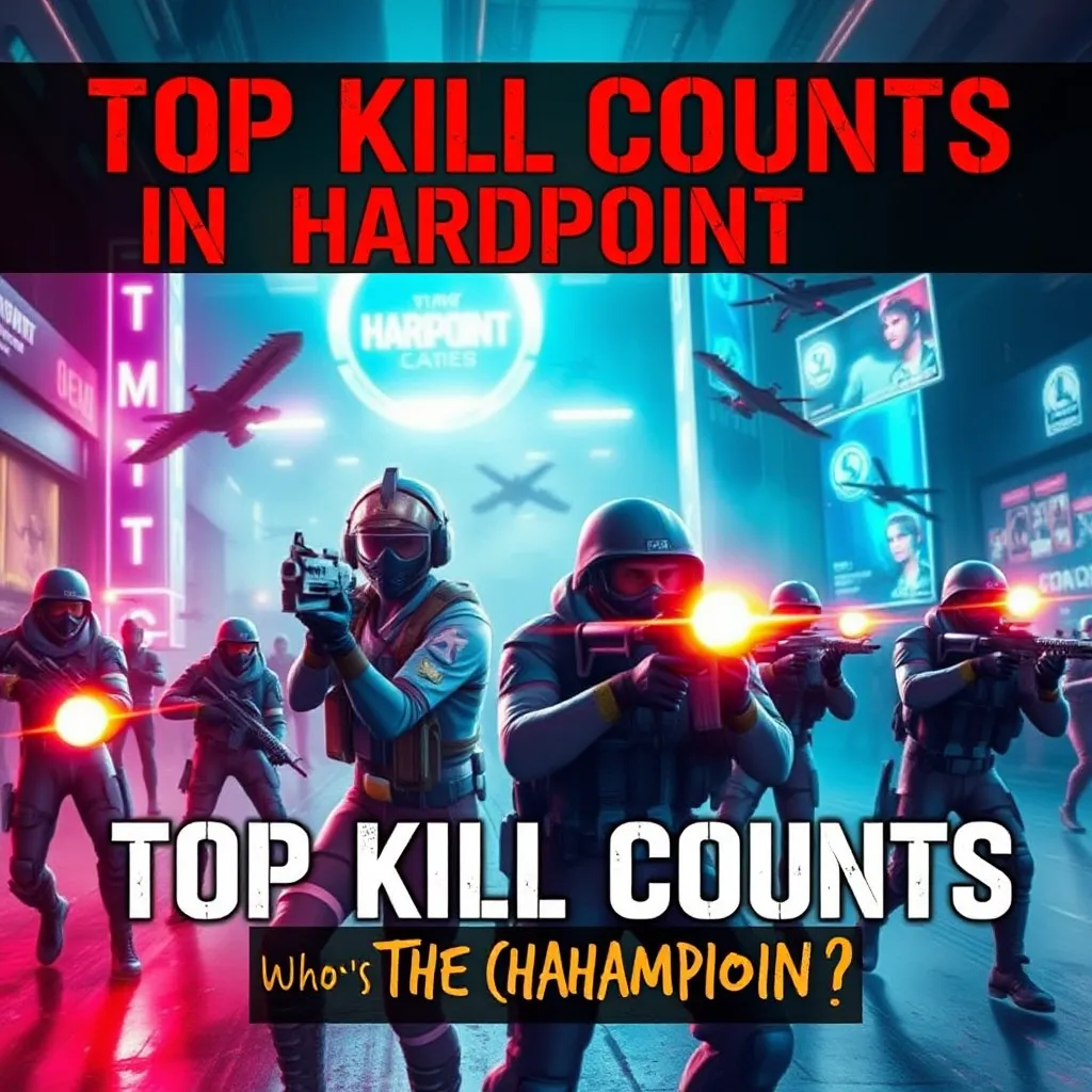 Top Hardpoint Kill Counts: Who's the Champion? : LevelUpTalk