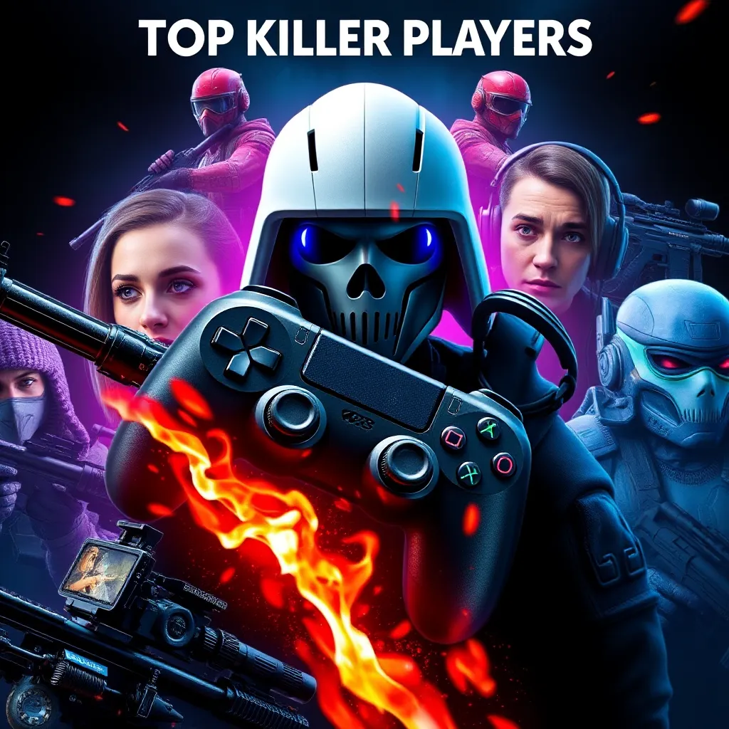 Top Killer Players to Watch on YouTube and Twitch : LevelUpTalk