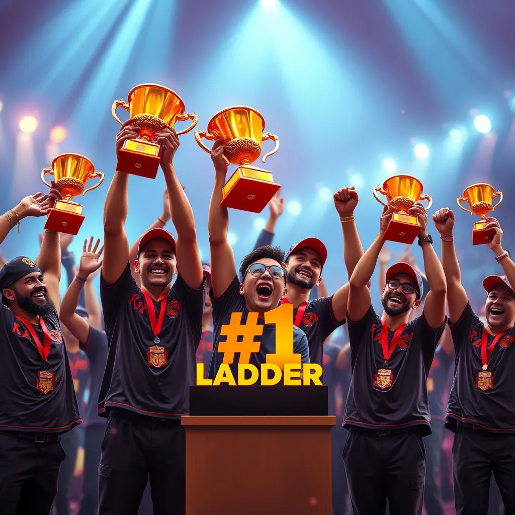 Top Players Celebrate Their #1 Ladder Achievements : LevelUpTalk