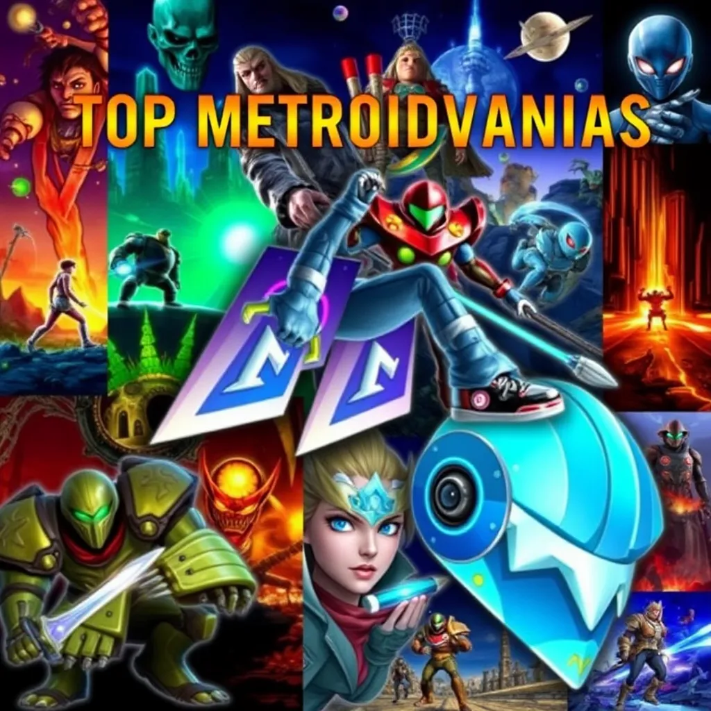 Discovering the Top 100+ Metroidvanias: A Game Ranking : LevelUpTalk