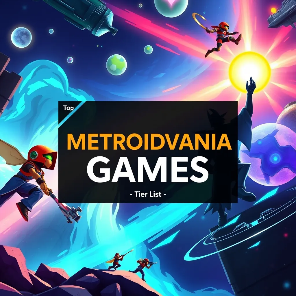 Comprehensive Tier List of Top Metroidvania Games : LevelUpTalk