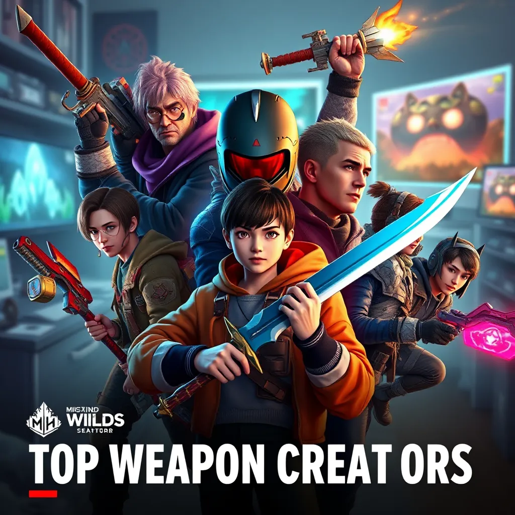 Top Content Creators for Each Weapon in MH Wilds : LevelUpTalk