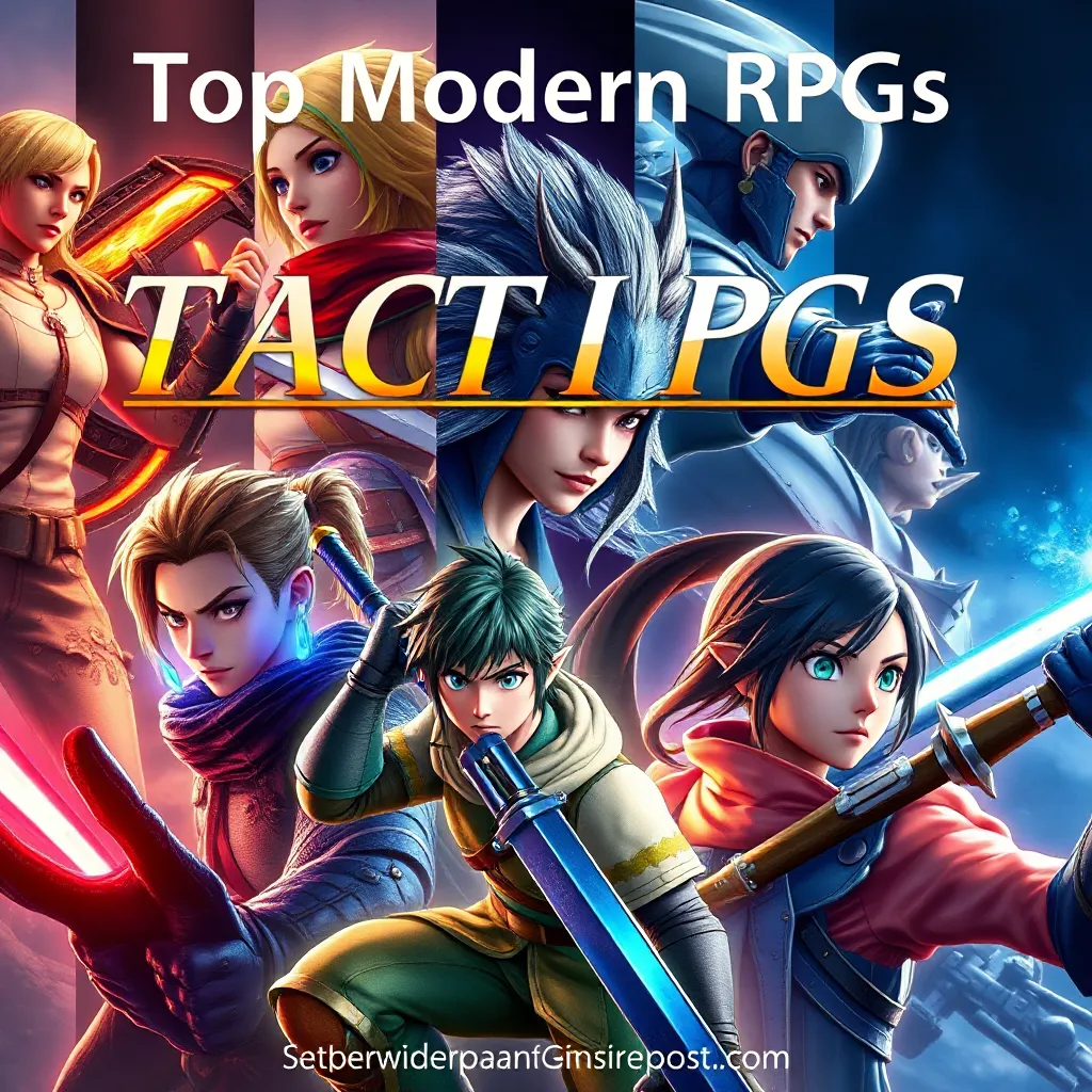 Top Modern RPGs for Fans of Final Fantasy Tactics : LevelUpTalk