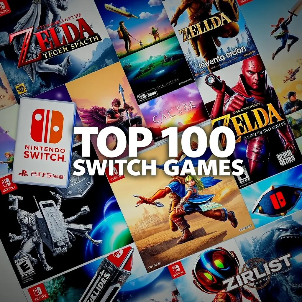 Top 100 Nintendo Switch Games Revealed by Press Start : LevelUpTalk