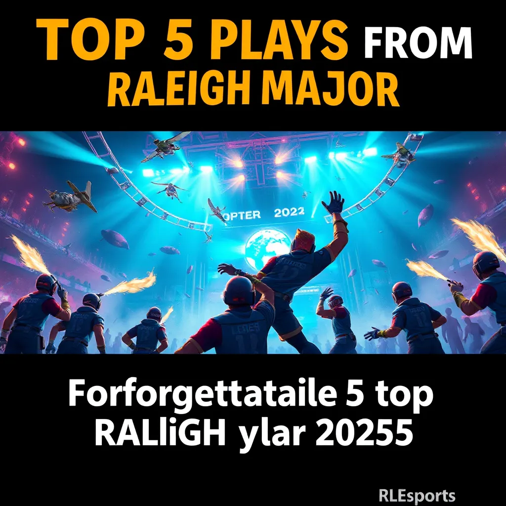 RLEsports: The Unforgettable Top 5 Plays from Raleigh Major 2025 ...